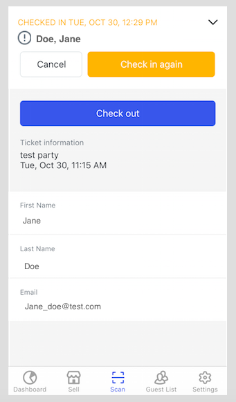 BoxOffice IOS App: check-in attendees and sell tickets at-the-door ...